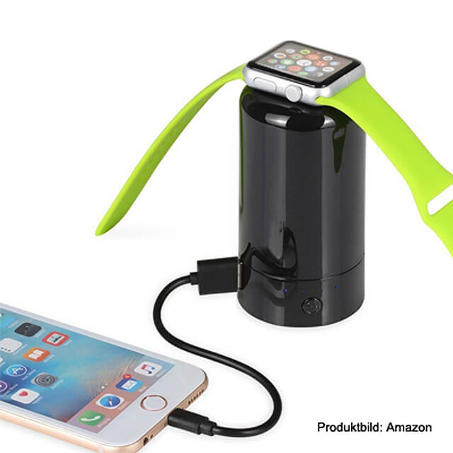 Apple Watch Powerbank: Externer Akku für die Smartwatch aus Cupertino