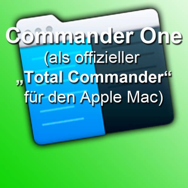 Commander One: Total Commander für Apple OS X und macOS