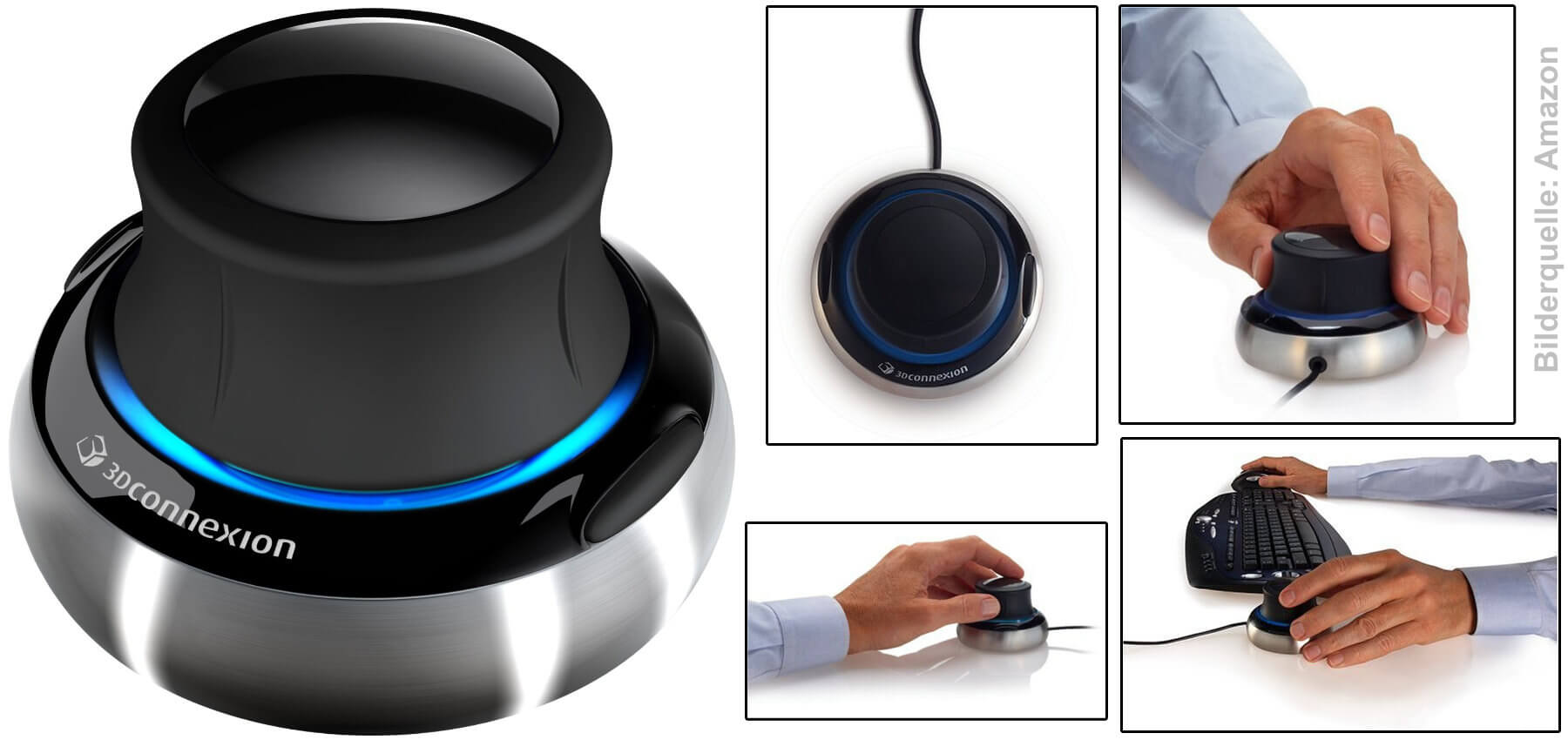 3DConnexion SpaceNavigator - Maus für Google Earth und 3D-Modeling