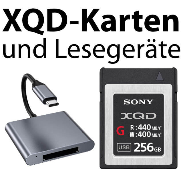 XQD-Karten und Kartenleser in der Übersicht » Sir Apfelot