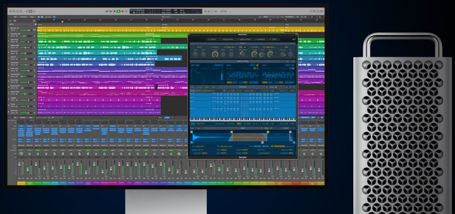 Logic Pro: Professionelle Digital Audio Workstation von Apple » Sir Apfelot
