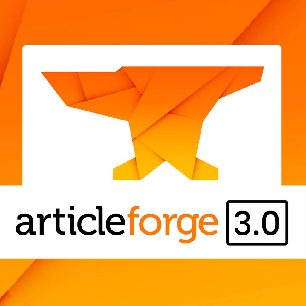 AI-Artikelgenerator "Article Forge V3.0" im Test mit deutscher Sprache
