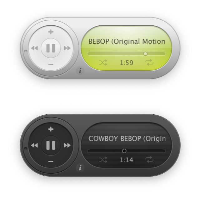 Music Widget – Oldschool-Mediensteuerung am Mac » Sir Apfelot