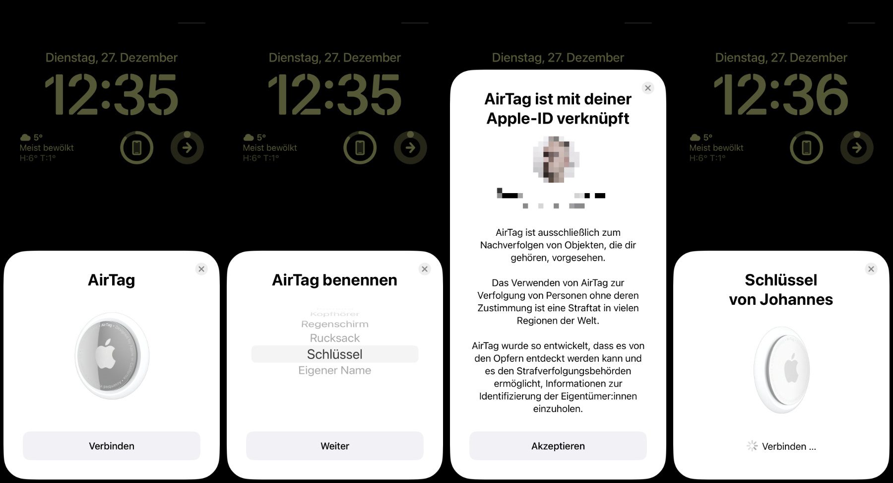 Apple AirTag einrichten mit dem iPhone: So geht's! » Sir Apfelot